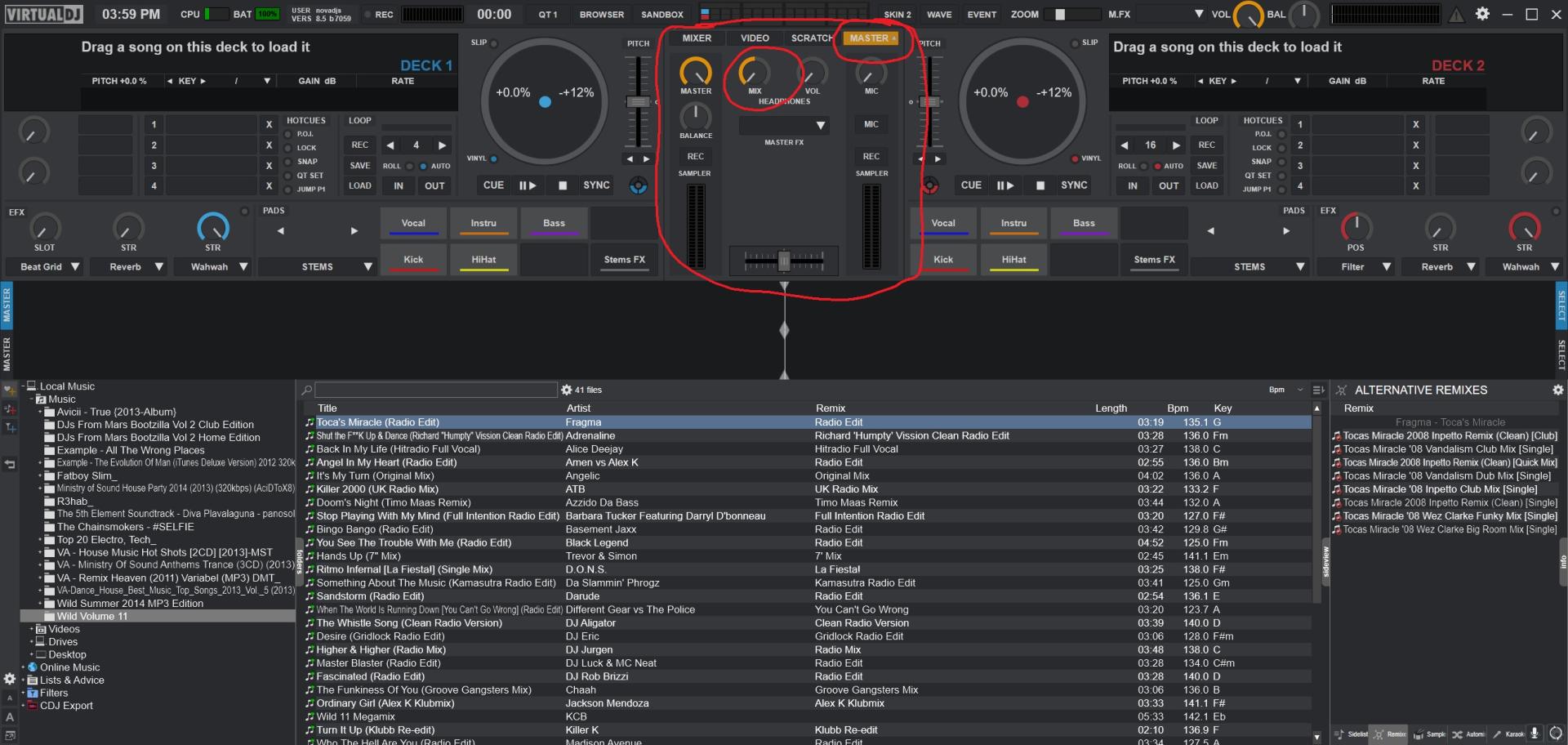 VirtualDJ - Problem with headphone function
