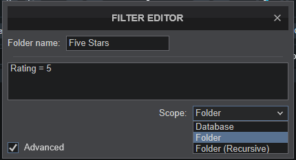 VirtualDJ - Filter Folder Question