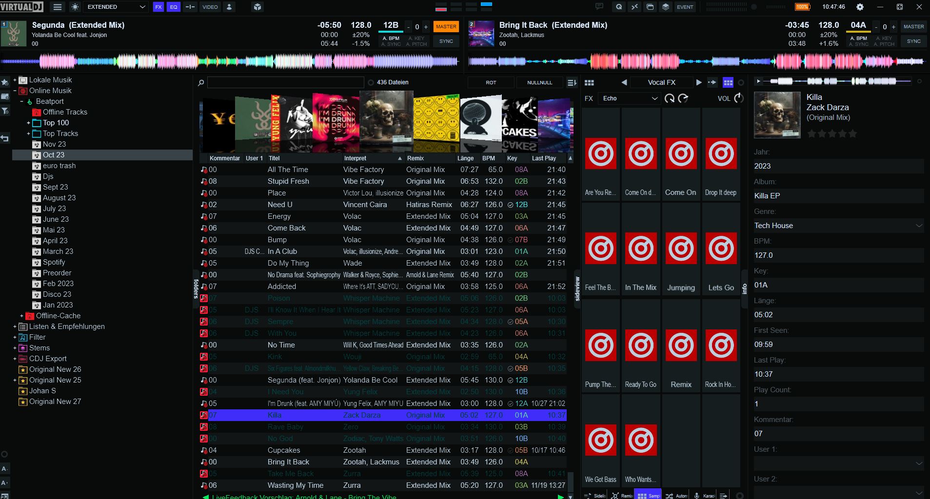 VirtualDJ - Vanced GT skin - Browser toggle off