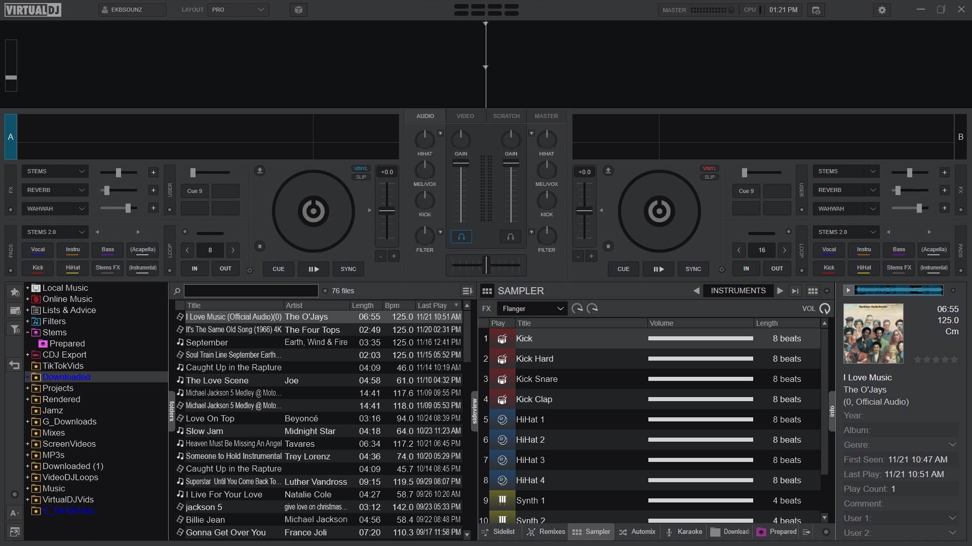 VirtualDJ - How do revert back to the