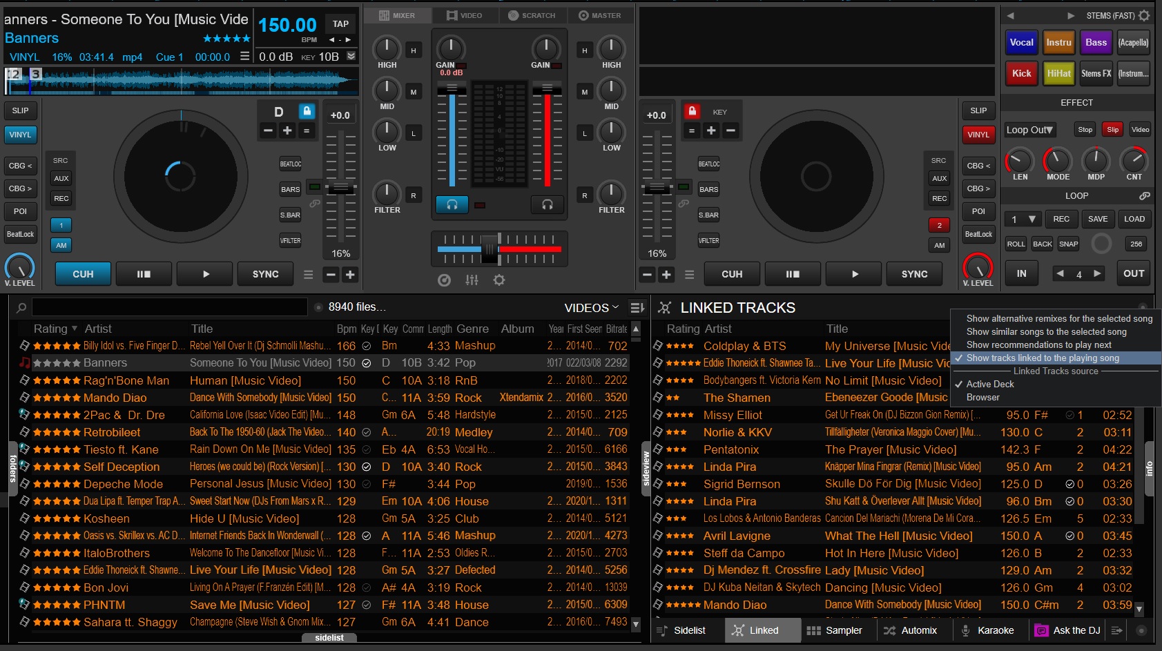 VirtualDJ - Related Tracks Feature is now in Early Release