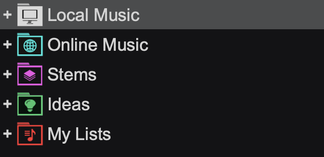 VirtualDJ - User Manual - Folder List