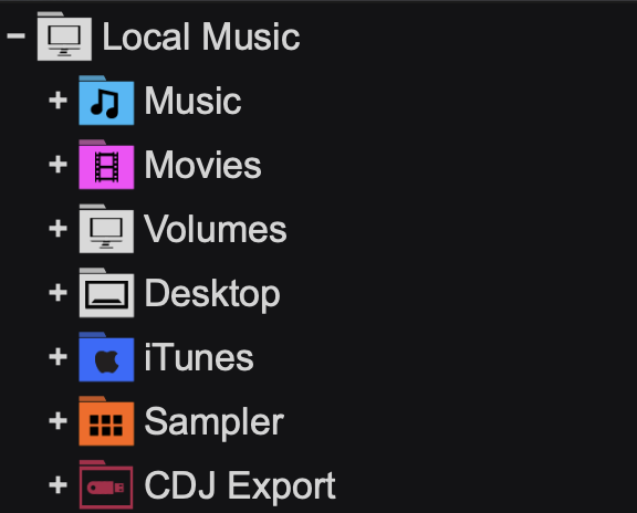 VirtualDJ - User Manual - Folder List