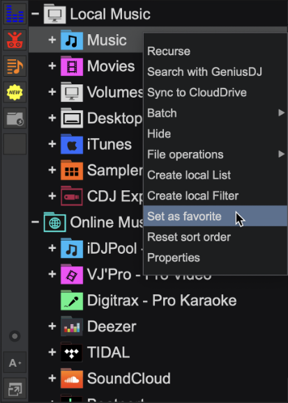 VirtualDJ - User Manual - Smart Folders